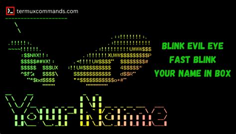 termux banner evil eye termux commands