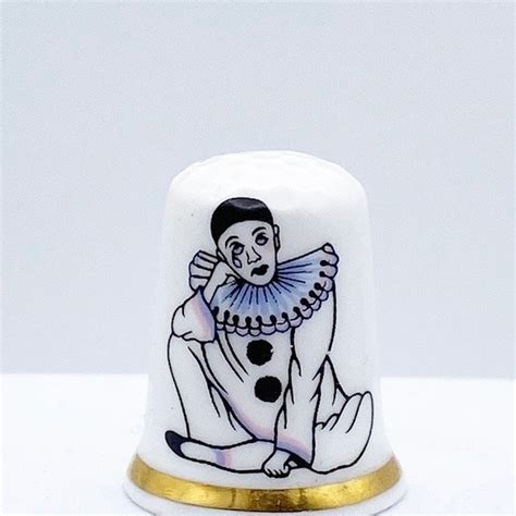 Bone China Thimble Etsy