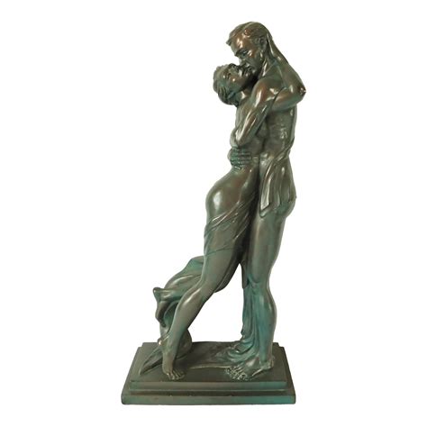 Large 22 Vintage 1978 Austin Productions Man Woman Nude Couple Art