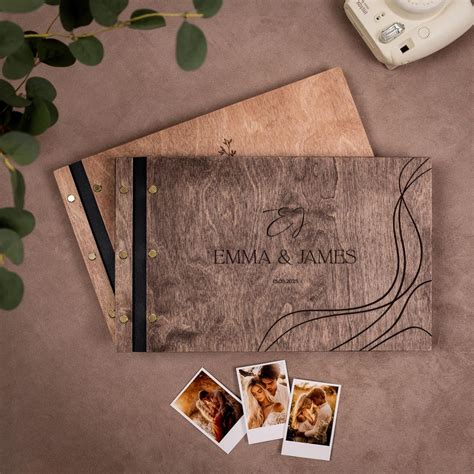 Custom Photo Album Scrapbook Couples T For Anniversary Wedding
