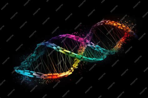 Premium Photo Dna Deoxyribonucleic Acid Nucleic Acid Genetic Code Cell Structure Molecule