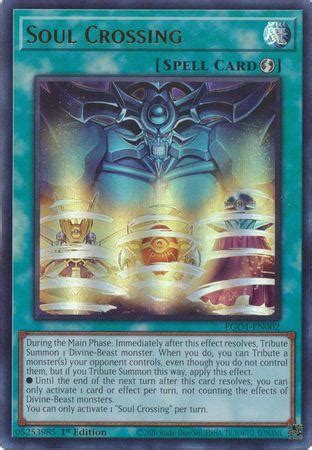 Soul Crossing Ego1 En002 Prices Yugioh Egyptian God Deck Obelisk The