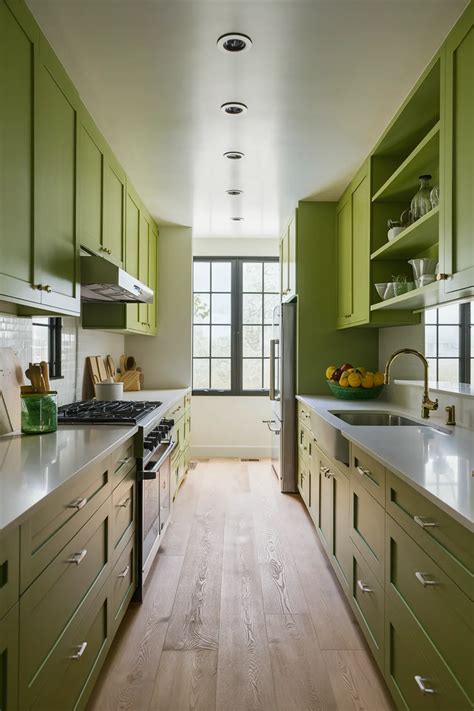 45 Creative Galley Kitchen Designs To Make The Most Of A Narrow Layout