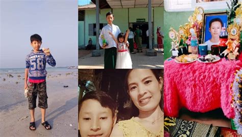 မေအကို ဓားနဲ႔ေထာက္ ပိုက္ဆံအိတ္လုေတာ့ သူ႔အေမကို ဓားနဲ႔ထိုးတယ္ထင္ၿပီး 15