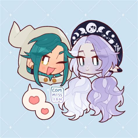 Chibi Floating Head Commission For Empyrean By Mimi2399 On Deviantart