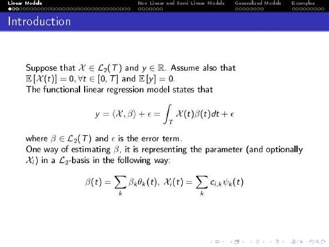 functional regression analysis