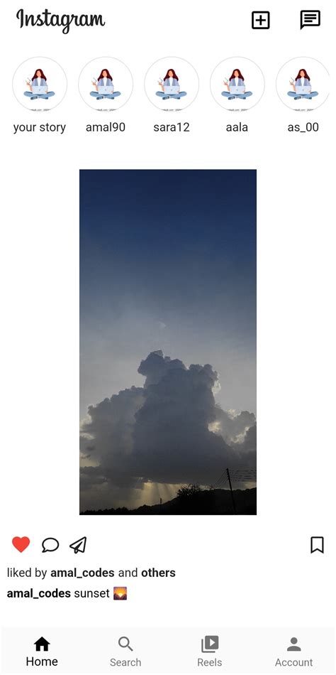 Insta Ui · Issue 1 · Amalalrashdi97instagram Ui Flutter · Github