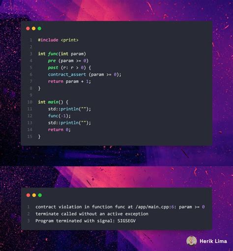 Cppcontracts Cpp26features Codecontracts Cppprogramming Herik
