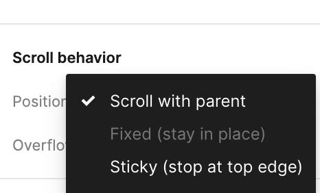 Fixed Stay In Place Is Disabled In Figma Ask The Community Figma Community Forum