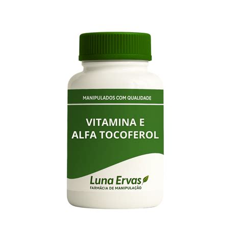Vitamina E Alfa Tocoferol 300 Ui Lunaervas