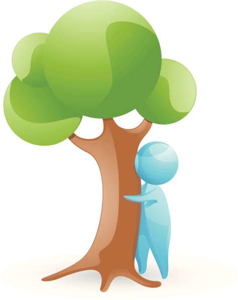 Hugging Tree Illustrations Royalty Free Vector Graphics And Clip Art