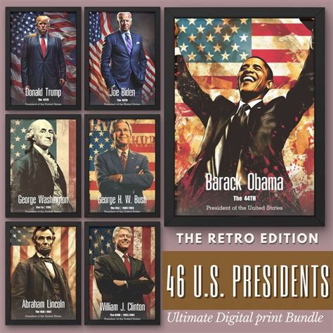 Presidents Of The United States Poster Etsy
