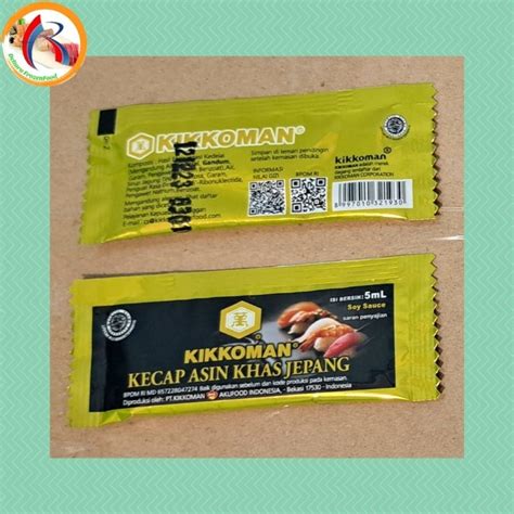 Jual Kikkomam Kecap Asin 1 Sachet 5ml Halal Kecap Asin Jepang Shopee Indonesia