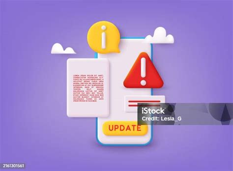 software update error the concept of downloading and installing the