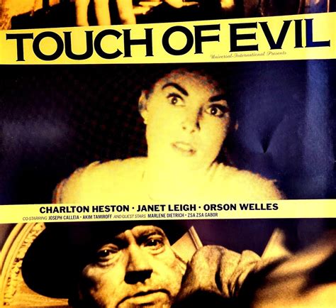 Touch Of Evil Original Vintage Movie Poster For Orson Welles Tale Of