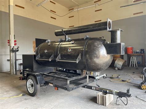 Custom 250 Gallon Texas Style Smoker Custom Smokers Texas Style