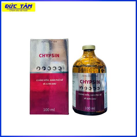 Chypsin 100ml Agr Thú Y Đức Tâm