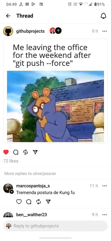 Meme Git Github G Bhanuteja