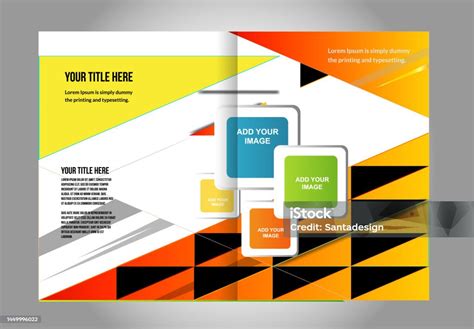 전문 비즈니스 삼중 브로셔 템플릿 또는 이미지를 위한 여유 공간이 있는 전단지 디자인 0명에 대한 스톡 벡터 아트 및 기타 이미지 0명 3단 브로슈어 개념 Istock
