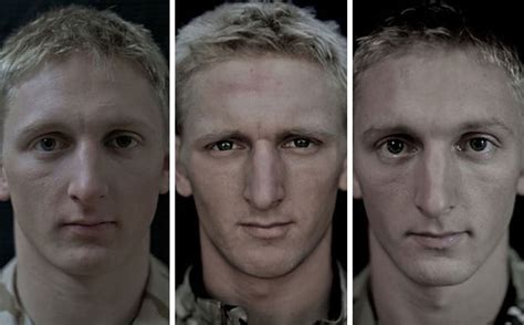 Soldier Portraits Before During And After War Bored Panda