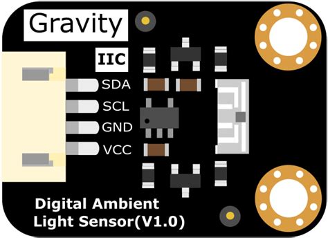 Dfrobot Sen0228 数字环境光传感器 产品资料 使用教程