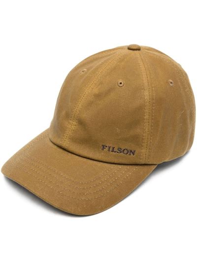 Filson Oil Tin Low Profile Cap Tin Cloth In Neutrals Modesens