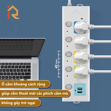O Cam Dien Da Nang B40 4 O Cam 2 Usb Cong Tac Khuyen Mai 113 148 Vnd