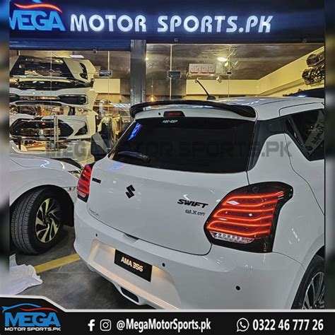 Suzuki Swift Trunk Roof Spoiler V2 Rs Style 2021 Mega Motor Sports