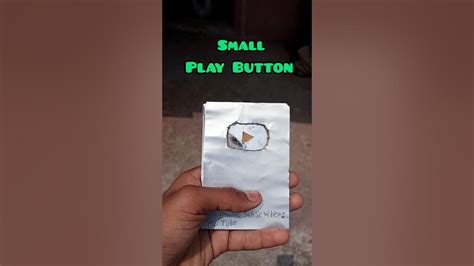 Worlds Small Play Button Shorts Youtube