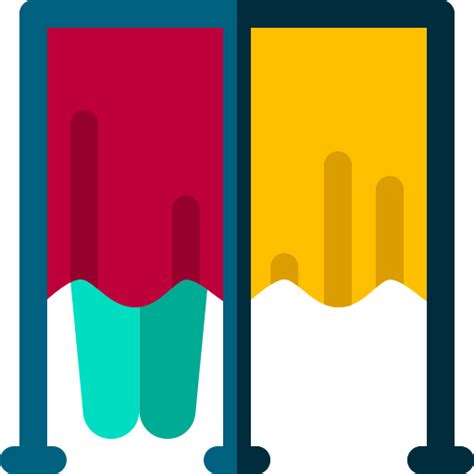 Voting Booth Basic Rounded Flat Icon Voting Booth Basic Rounded Flat Icon