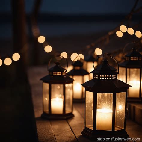 Floating Freed Lanterns Stable Diffusion Online