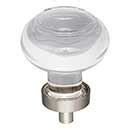 Jeffrey Alexander G130sn Glass Cabinet Knob Harlow Series Small