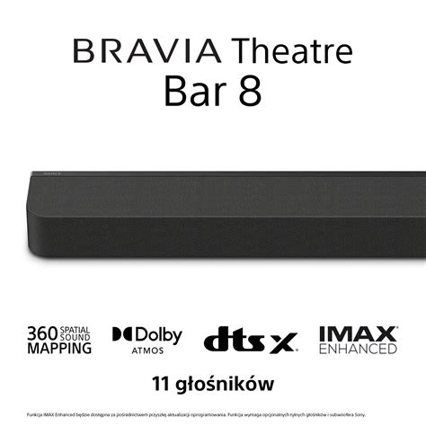 Soundbar Sony Bravia Theatre Bar 8 502 Kanałowy Ht A8000