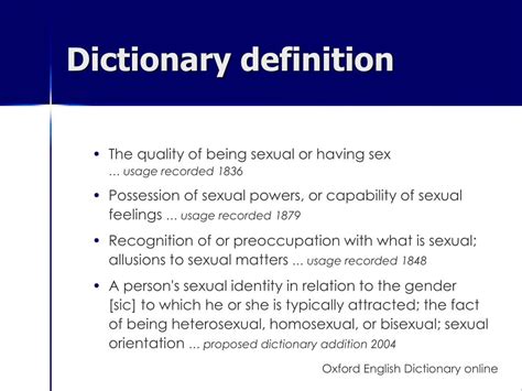 Ppt From Sex To Sexualities Powerpoint Presentation Free Download