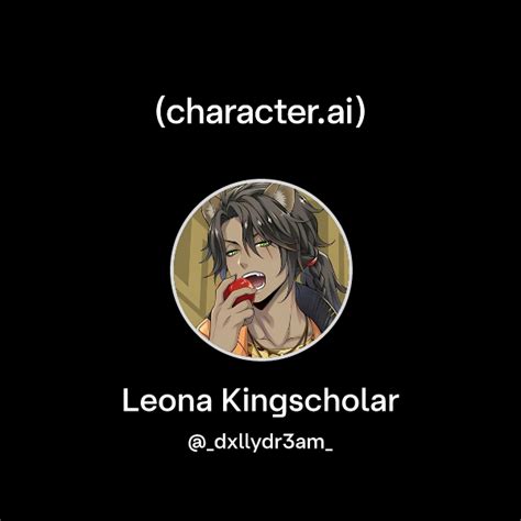 Chat With Leona Kingscholar Character Ai Ai Chat Reimagined Your