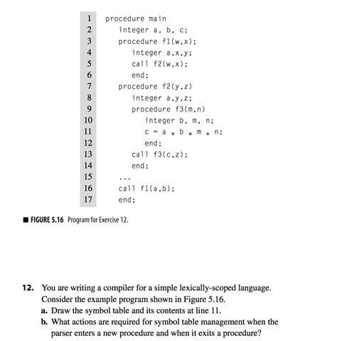 You Are Writing A Compiler For A Simple