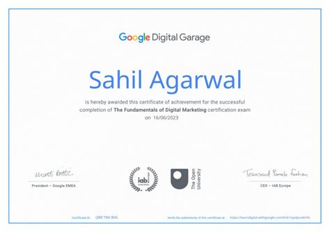 Sahil Agarwal On Linkedin Certifiedandgrateful