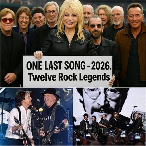 Blonde One Last Song 2026 Twelve Rock Legends One Stage One