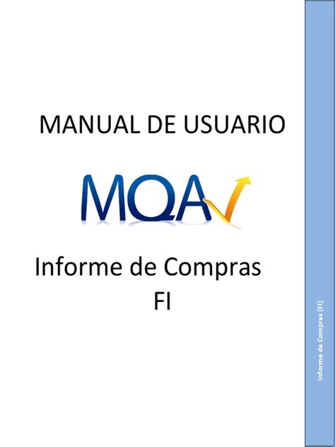 Zfi001 Manual Informe De Compras Fi Pdf Bancos Contabilidad