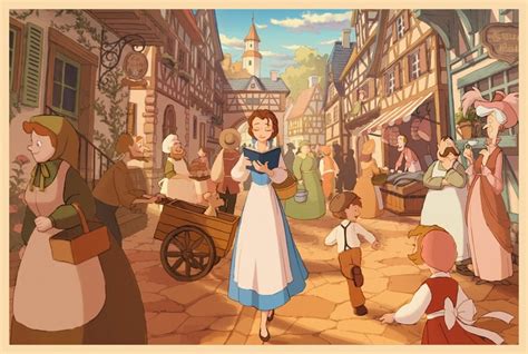 Belle Beauty And The Beast Drawn By Kurobekurobe613 Danbooru
