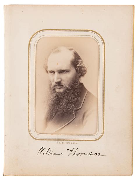 William Thomson 1st Baron Kelvin Signed Photograph Rr Auction