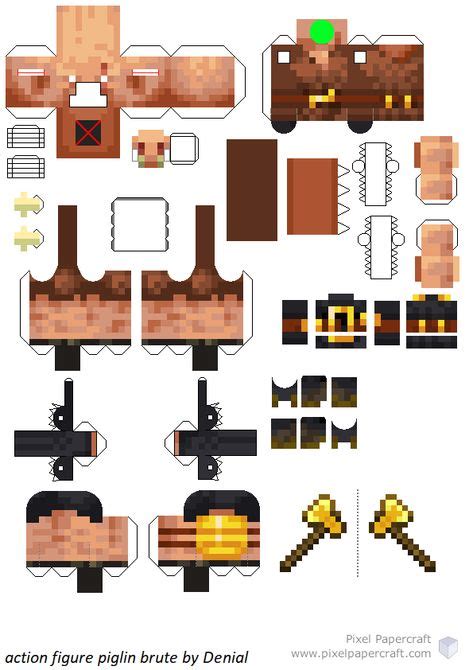 Papercraft Minecraft Articulado