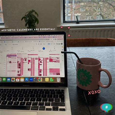Nothing Says Organisation Like A Colour Coded Calendar 💅