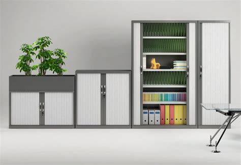 Armoire Basse Rideaux 105 X 102 Cm Array Fl Office