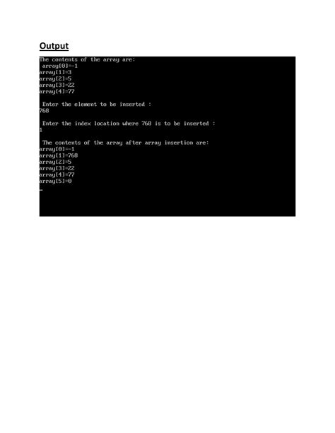 Ds Inserting Elem In Array Docx