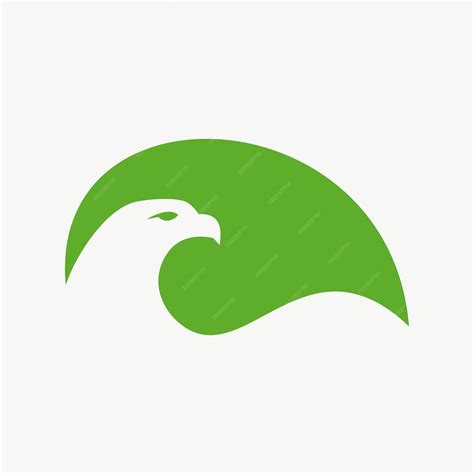 Premium Vector Eagle Leaf Logo Design Vector Template