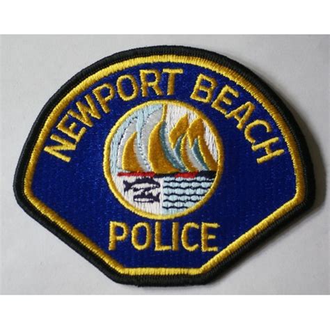 Newport Beach Police Patch California
