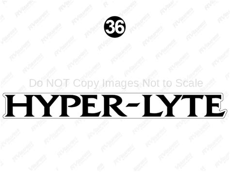 Side Rear Hyper Lyte Logo