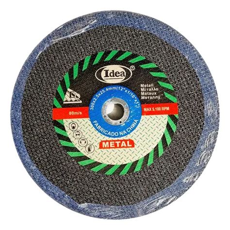 Disco De Corte Para Ferro 12 Pol Policorte Cor Preto Mercadolivre