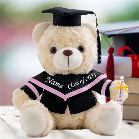 Oso De Graduación 2023 Regalos De Graduación Personalizados Con Texto